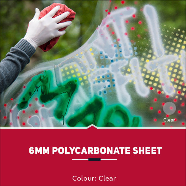 6mm Polycarbonate Sheets Clear UV