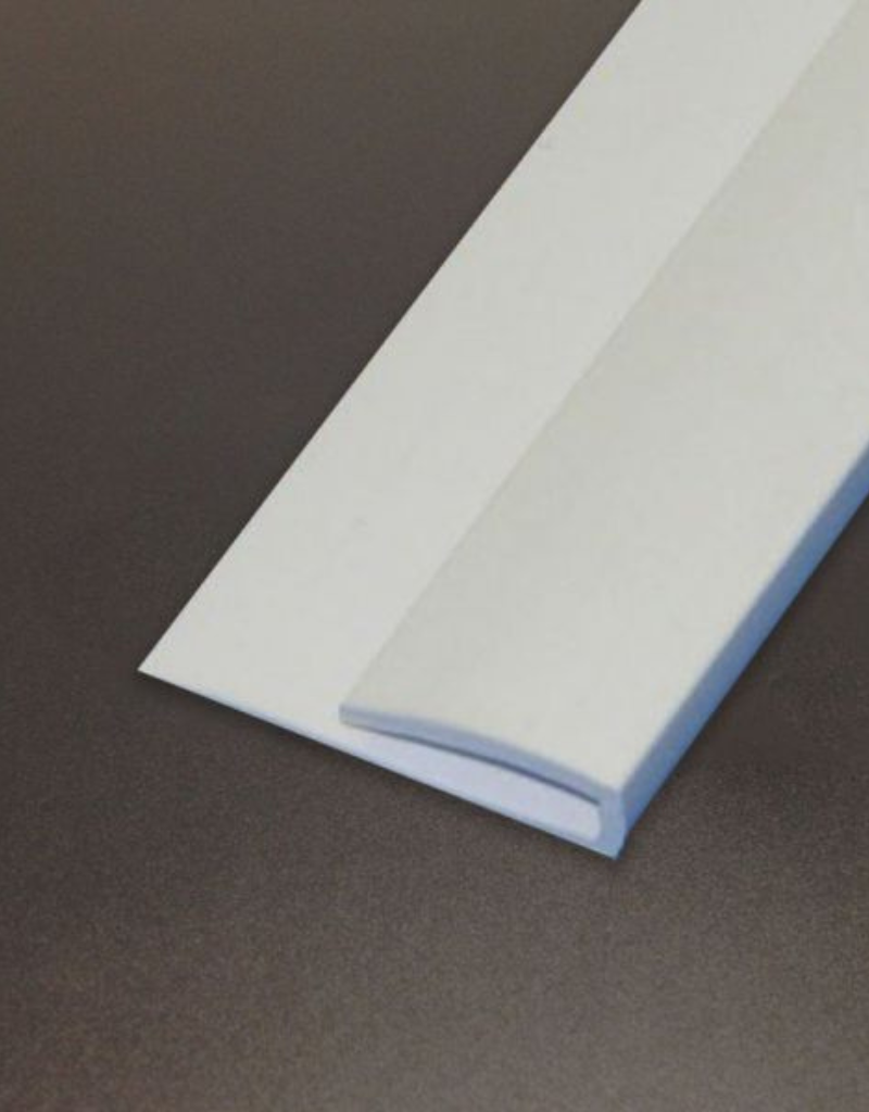 J Section Edging Strip | PVC Cladding Profiles – Polycarbonate Sheets