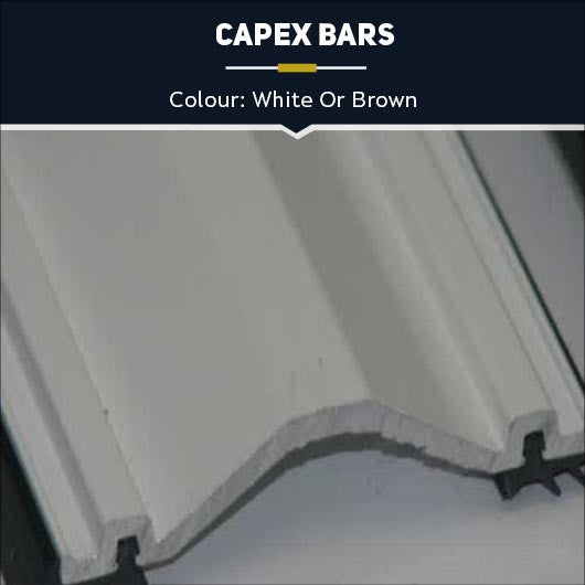 Capex Bar | Glazing Bars | Multiwall Roofing - Polycarbonate Roof ...