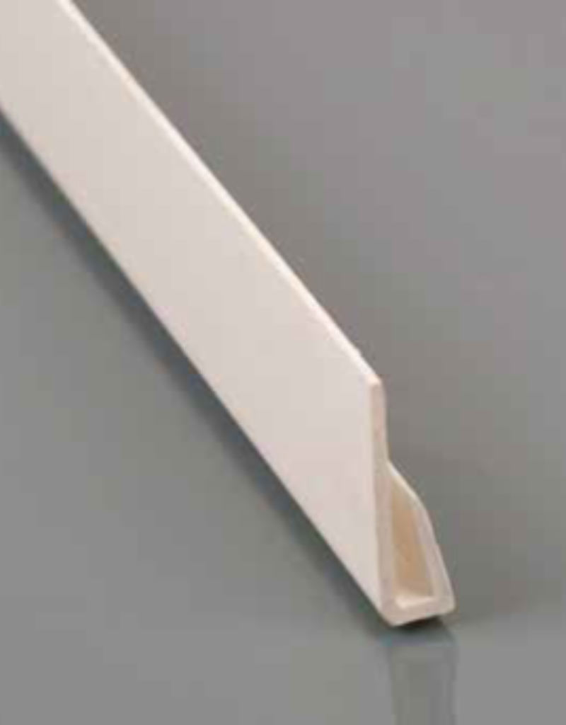 J Section Edging Strip | PVC Cladding Profiles – Polycarbonate Sheets